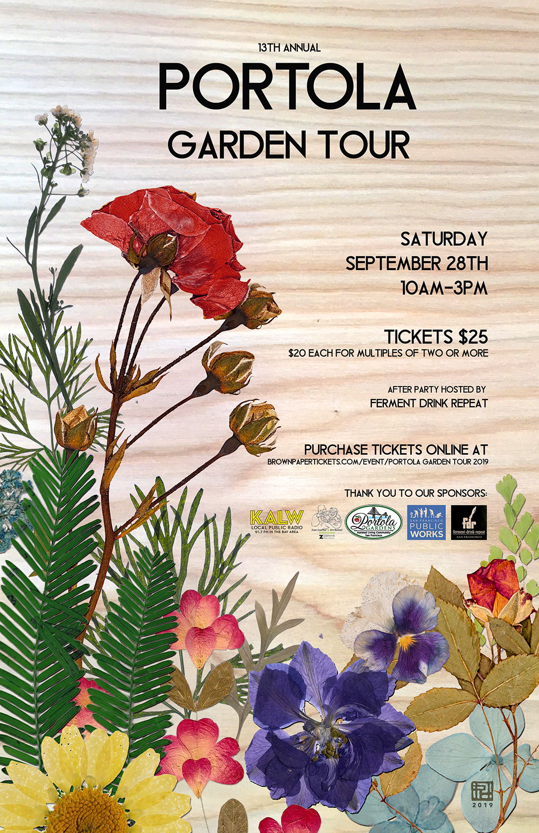 Garden Tour Posters – Portola Garden Tour