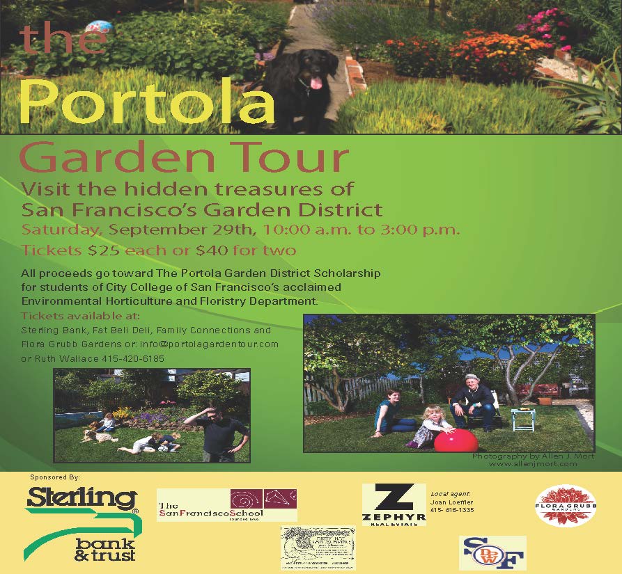 Garden Tour Posters – Portola Garden Tour